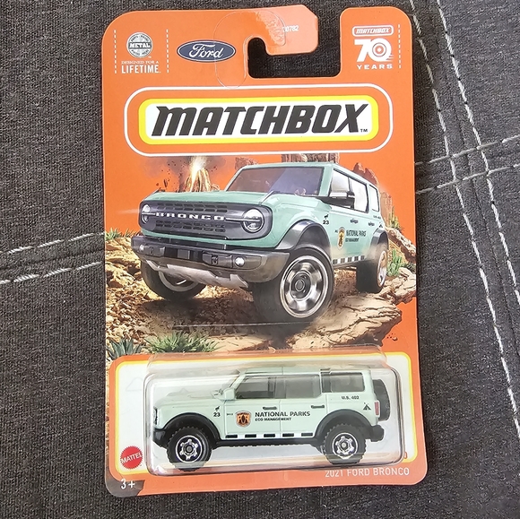 matchbox | Toys | Ford Bronco 22 National Parks Matchbox Collectible ...